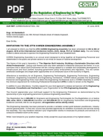 NSE Conference Invitation Letter | PDF | Nigeria | Economies