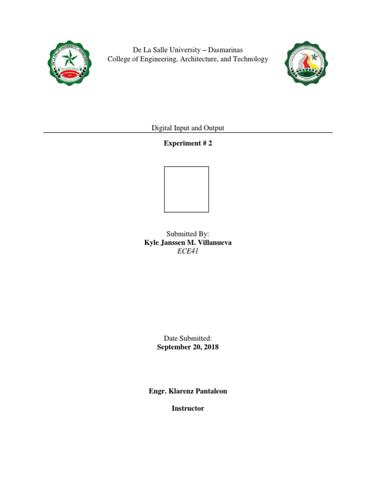 Villanueva Kyle Janssen Exp2 | PDF | Electrical Engineering | Computer Engineering