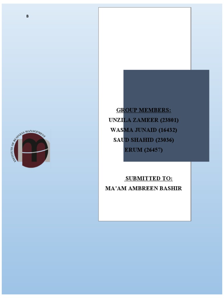 Final BM Report | PDF | Brand