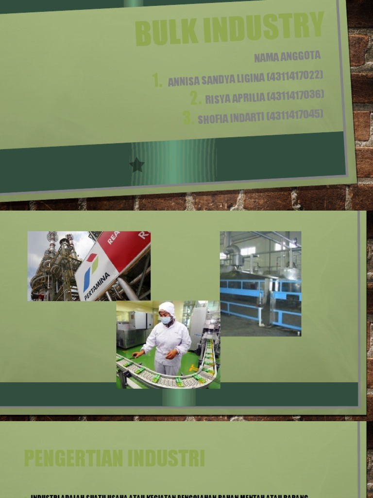 Bulk Industry | PDF