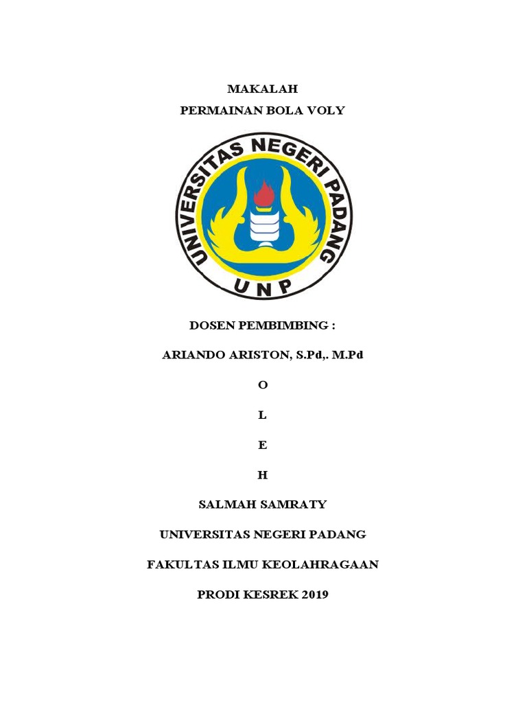 Permainan Bola Voly | PDF