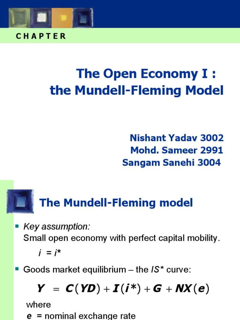 Mundell-Fleming Model Overview | PDF | International Trade | Macroeconomics