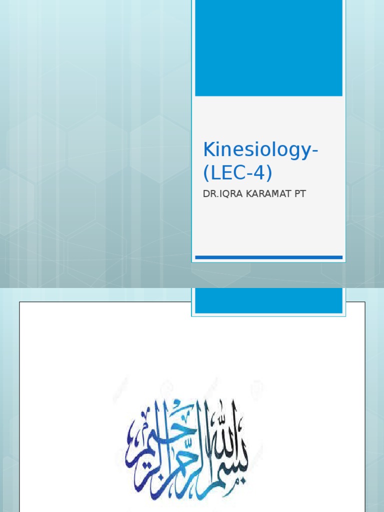 Kinesiology Mechanical Principles Explained | PDF | Lever | Elbow