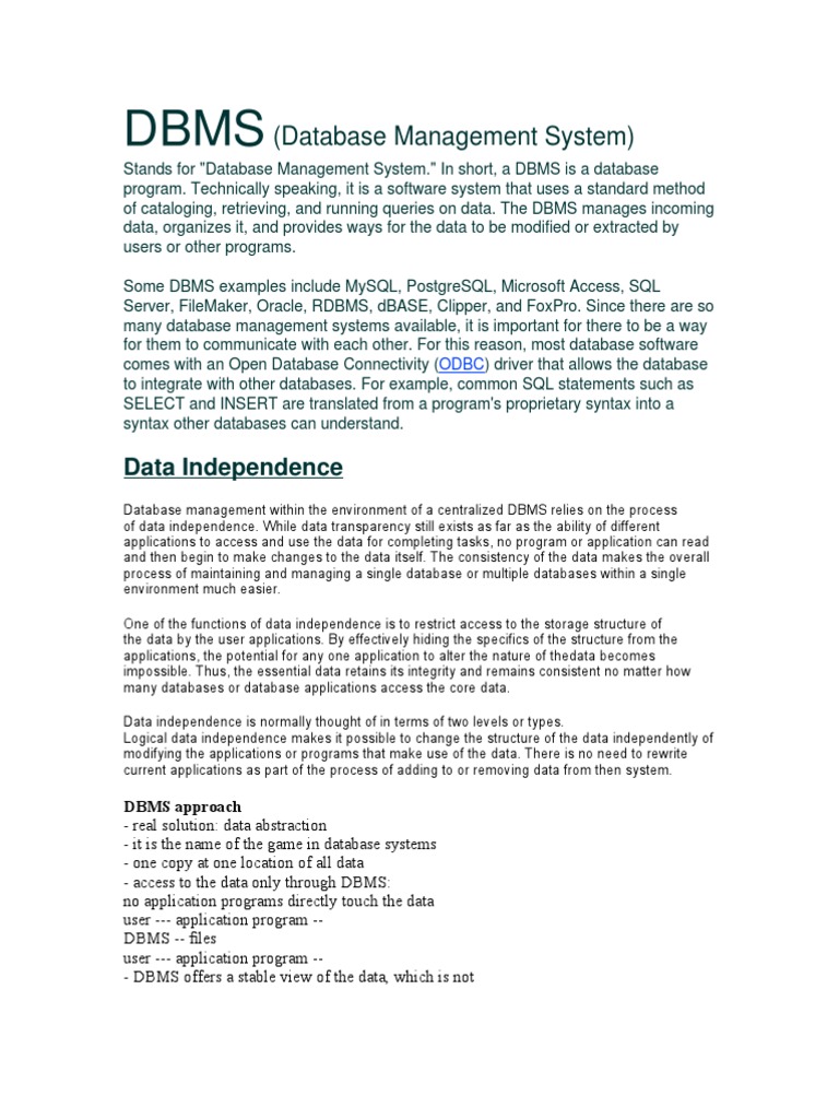 DBMS | Conceptual Model | Data Model