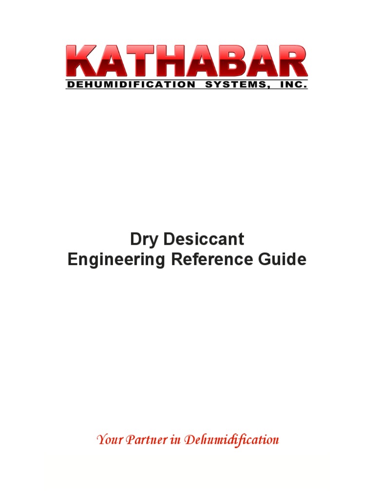 Kathabar KBD Series Dehumidification Guide | PDF | Pipe (Fluid ...