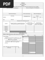 Form 16 in Excel Format For Ay 2024 25 | PDF | Employee Benefits | Tax ...