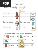 Sequence Words Worksheet | PDF