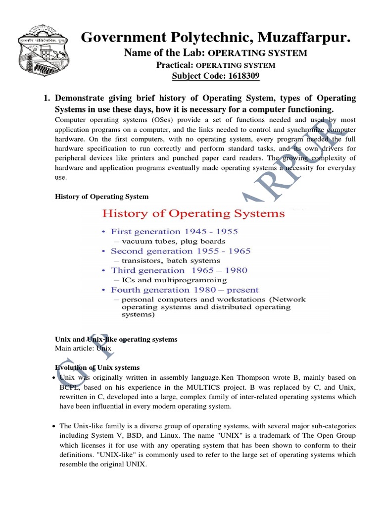 Government Polytechnic, Muzaffarpur.: Name of The Lab | PDF | Library ...