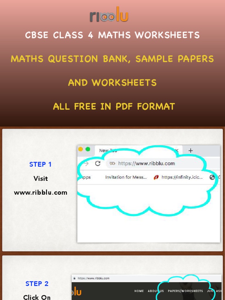 Cbse Class 4 Maths Worksheets: Maths Question Bank, Sample Papers and ...