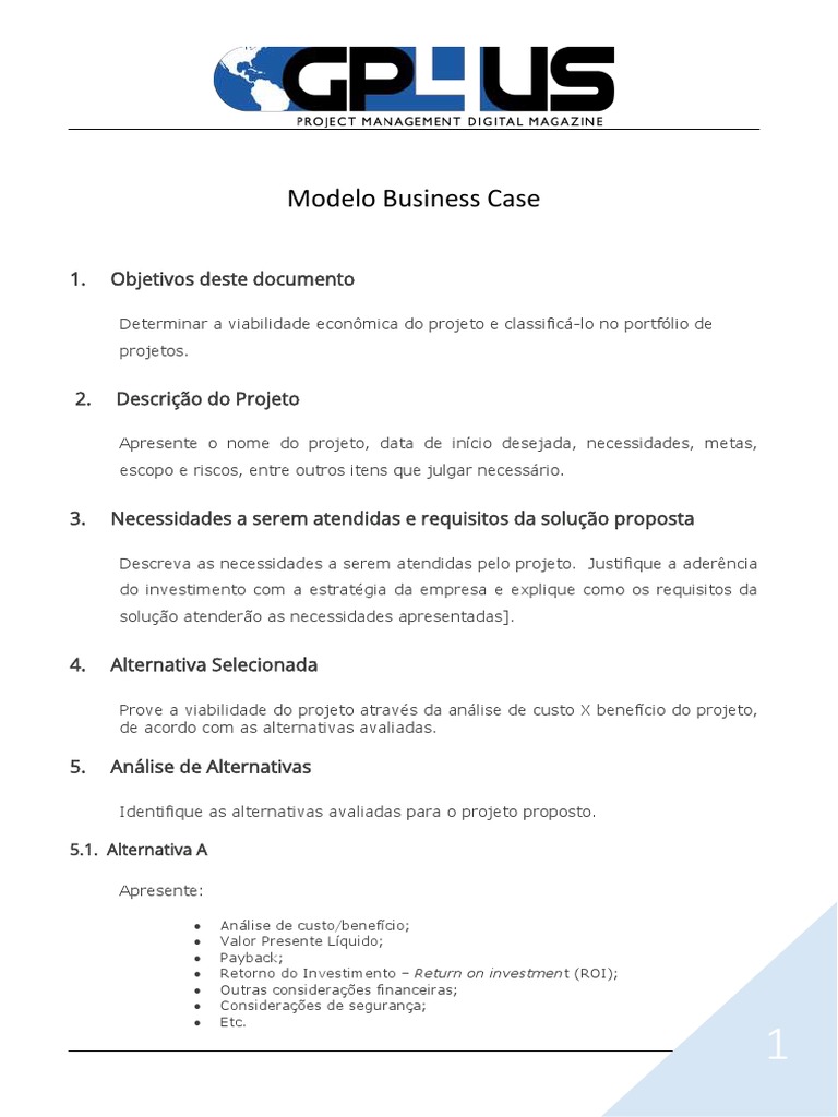 Análise de Viabilidade de Projetos | PDF