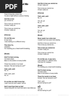 505 Chords and Strumming Guide | PDF | Tempo | Song Structure