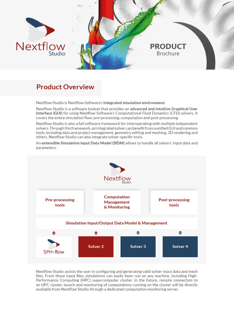 NEXTFLOW ProductBrochureWEB | PDF | Graphical User Interfaces | 3 D Computer Graphics
