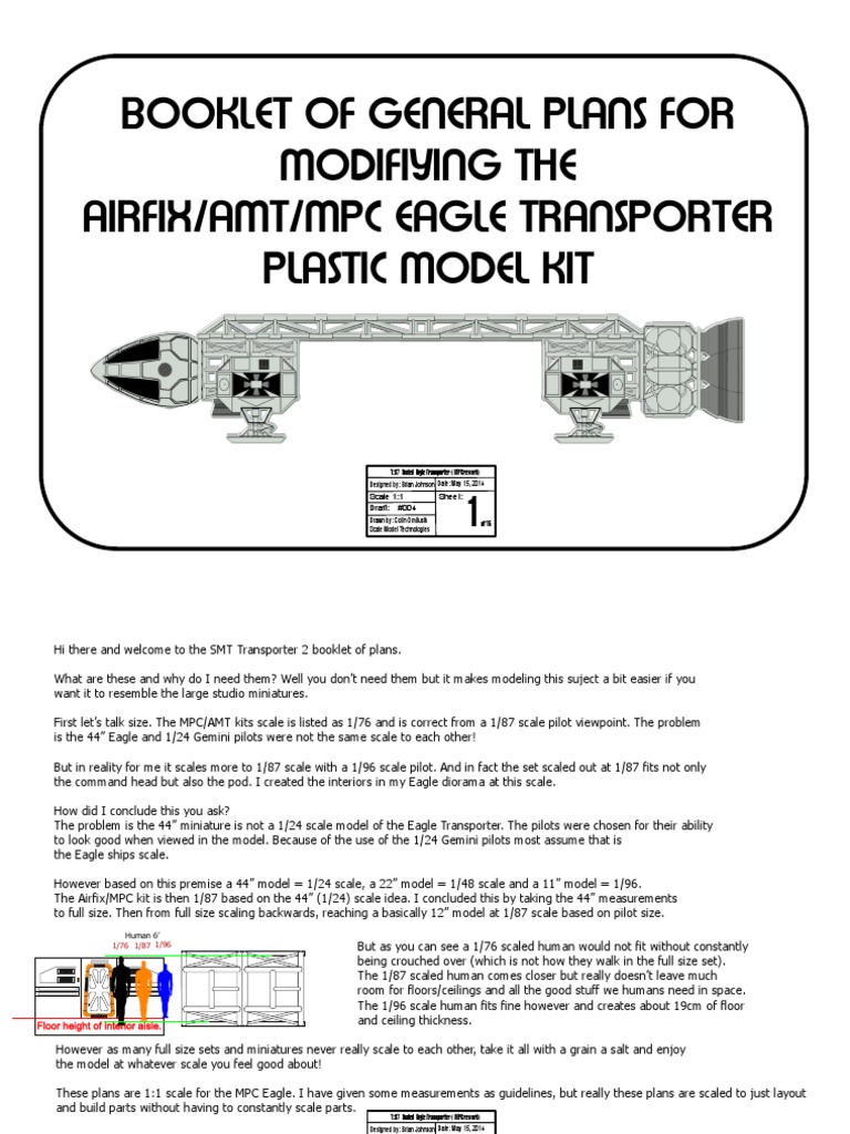 Eagle Booklet PDF | PDF | Scale Modeling | Physical Models