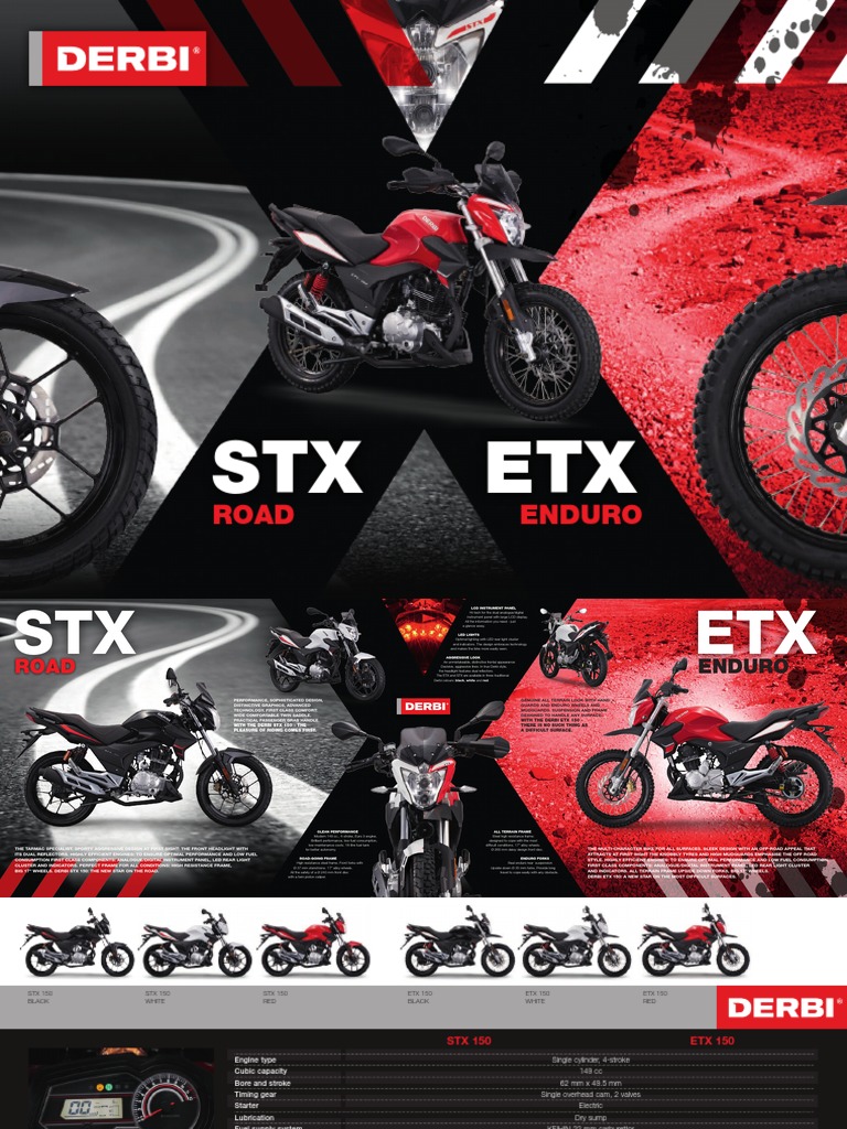 STX ETX: Road Enduro | PDF | Brake | Piston