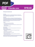 Ficha Técnica Clorosol Gel HA® | PDF | Desinfectante | Cloro