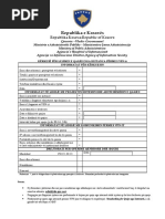 Model Format Kerkese | PDF
