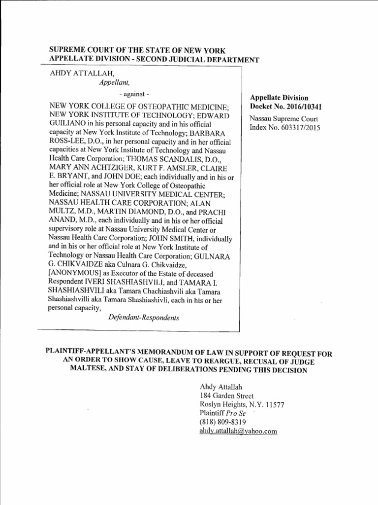 Plaintiff-Appellant's Brief in Support of Post-Oral Argument Statement ...