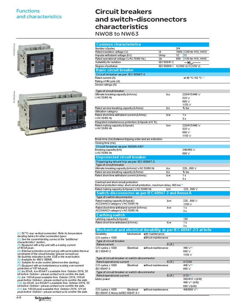 Pages From Masterpact NT and NW-3 - 1 | PDF | Alternating Current ...