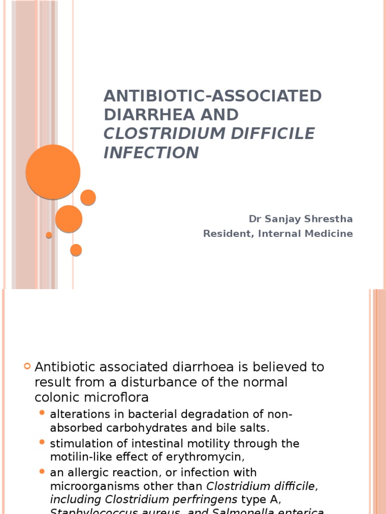 Antibiotic-Associated Diarrhea and | PDF | Diarrhea | Digestive Diseases