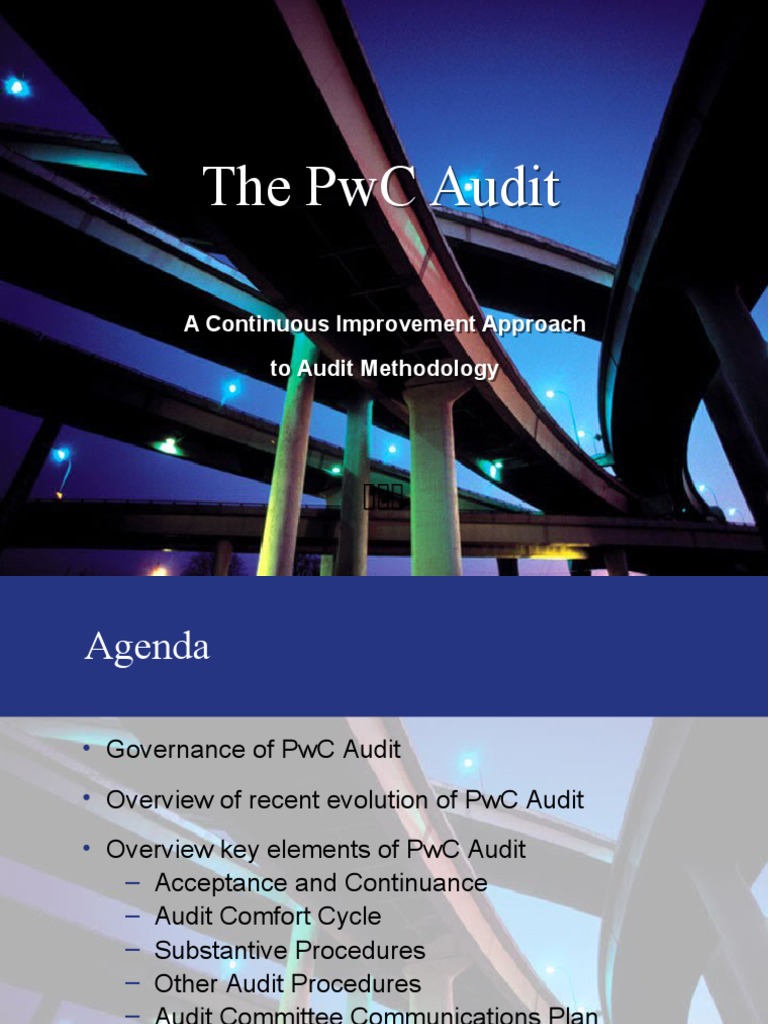 The PWC Audit - 011704 Presentation | PDF | Pricewaterhouse Coopers ...