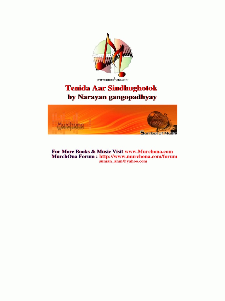 Tenida Aar Sindhughotok by Narayan Gangopadhyay | PDF