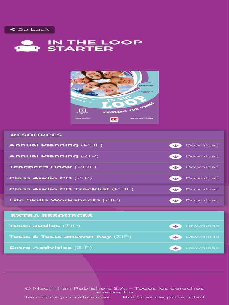 In The Loop Starter - in The Loop | PDF
