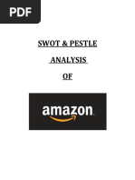 Amazon Strategic Plan | PDF | Retail | Strategic Management