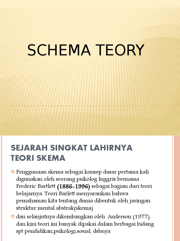 Schema Theory | PDF