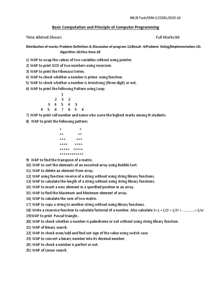 Programming Assignments for CS291 | PDF