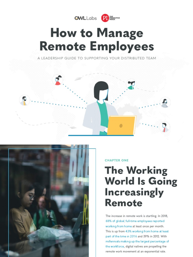 How To Manage Remote Employees by Owl Labs | PDF | Telecommuting ...