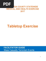 SCDF Table-Top Exercise Guidelines | PDF | Fire Safety
