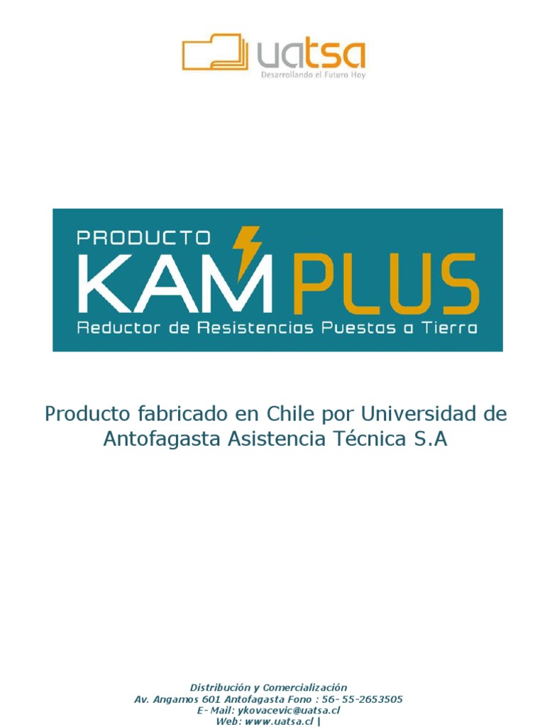 Ficha Técnica KAM PLUS | PDF | Cobre | Agua