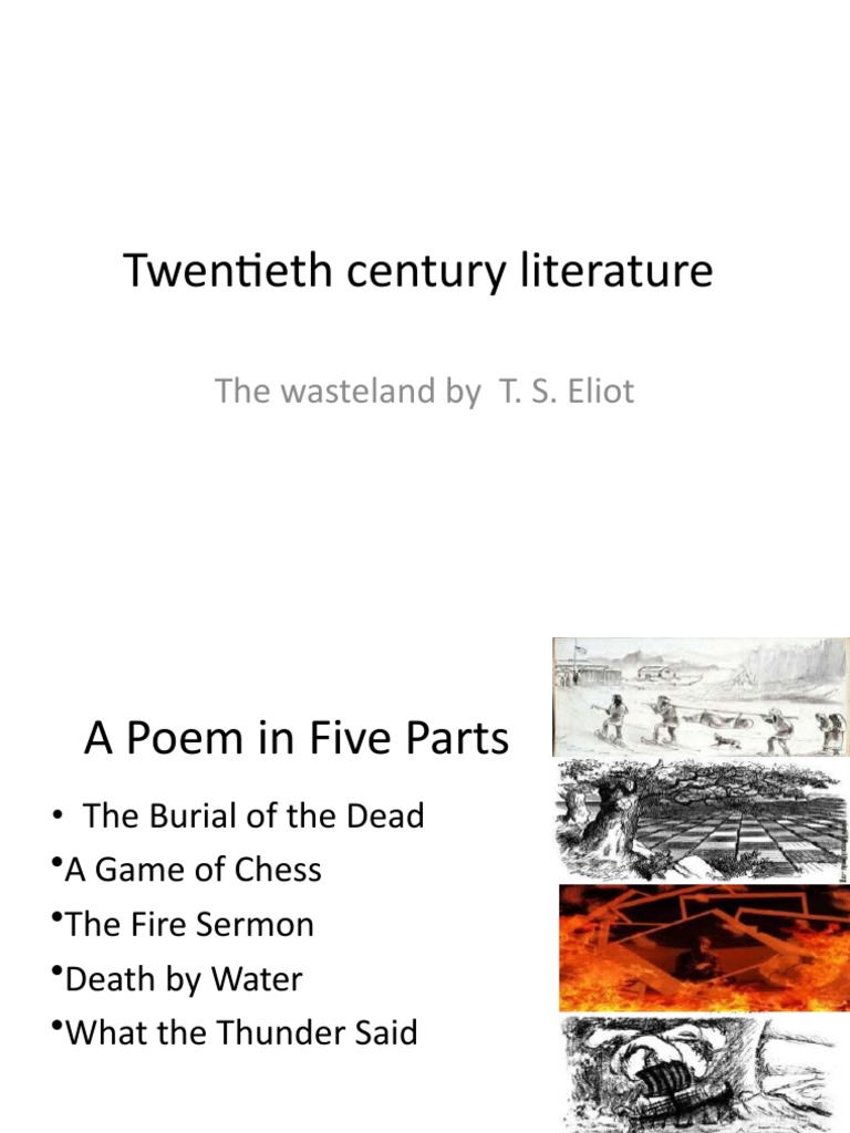Twentieth Century Literature: The Wasteland by T. S. Eliot | PDF | T. S ...