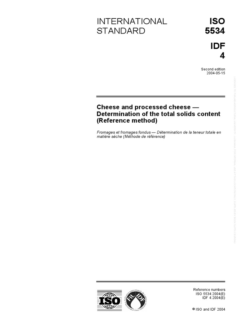 ISO 5534 - 2004 - Ed2 - en - 35249 - 3 - CPDF | PDF | International ...