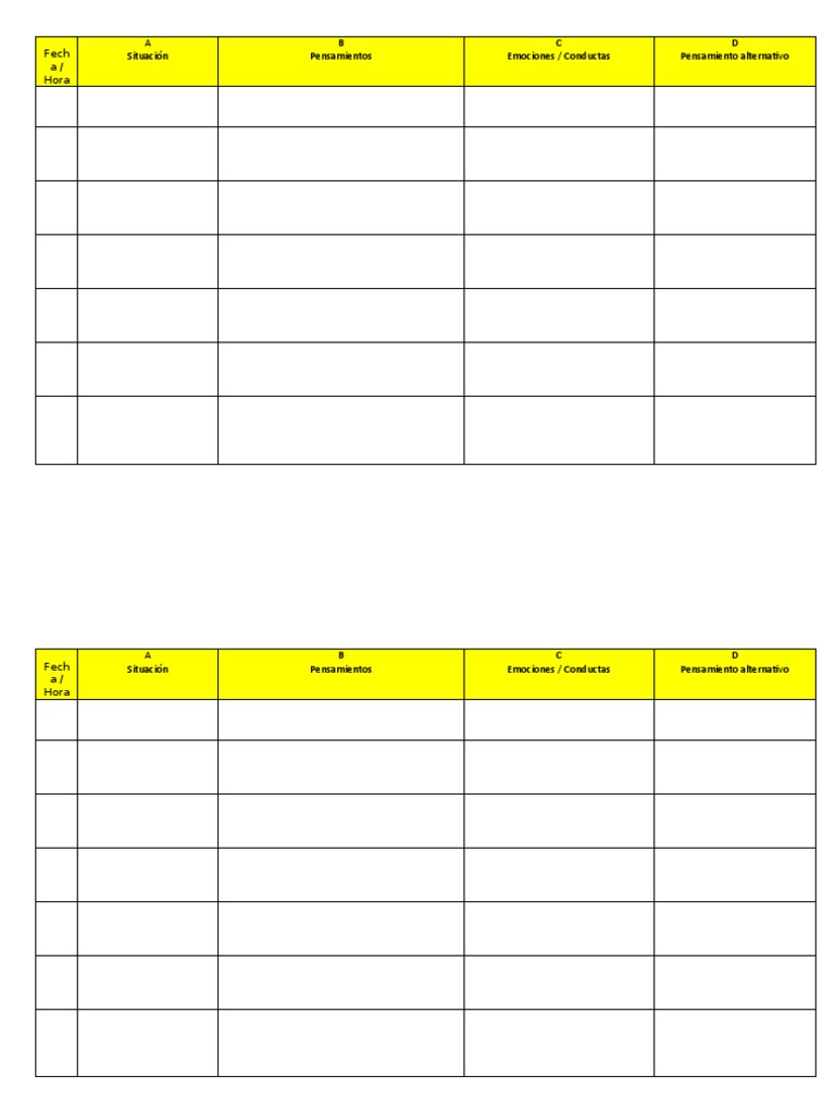 Registro ABC-D | PDF