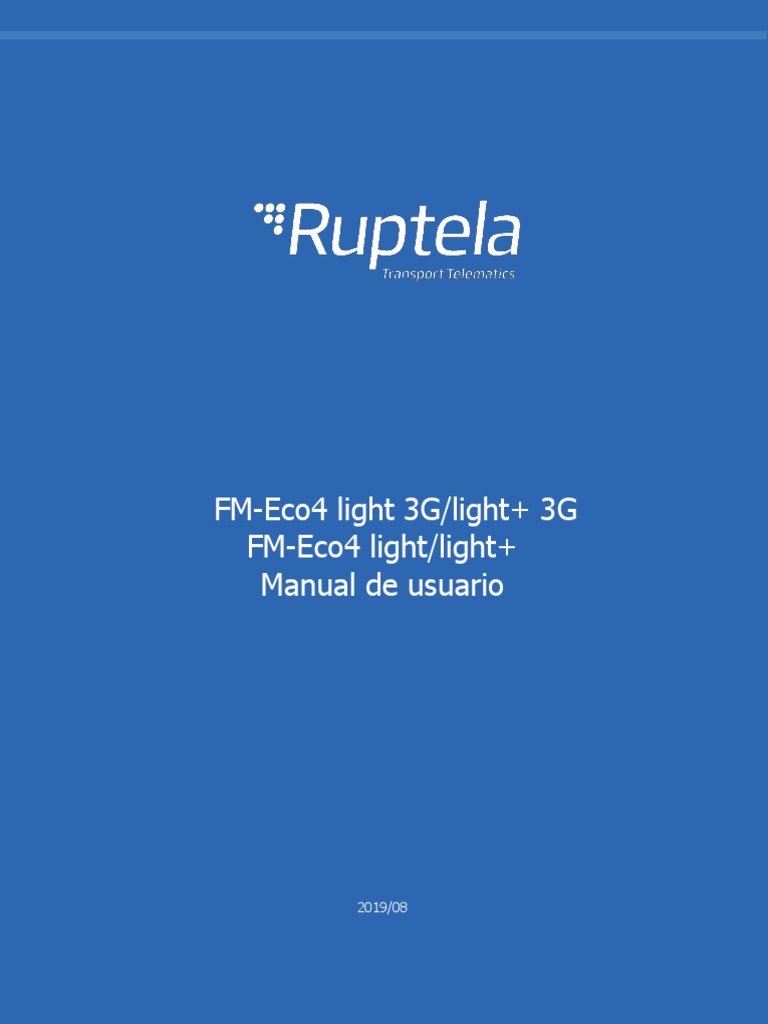 ES FM-Eco4 Light, Light 3G Manual | PDF | 3 G | USB