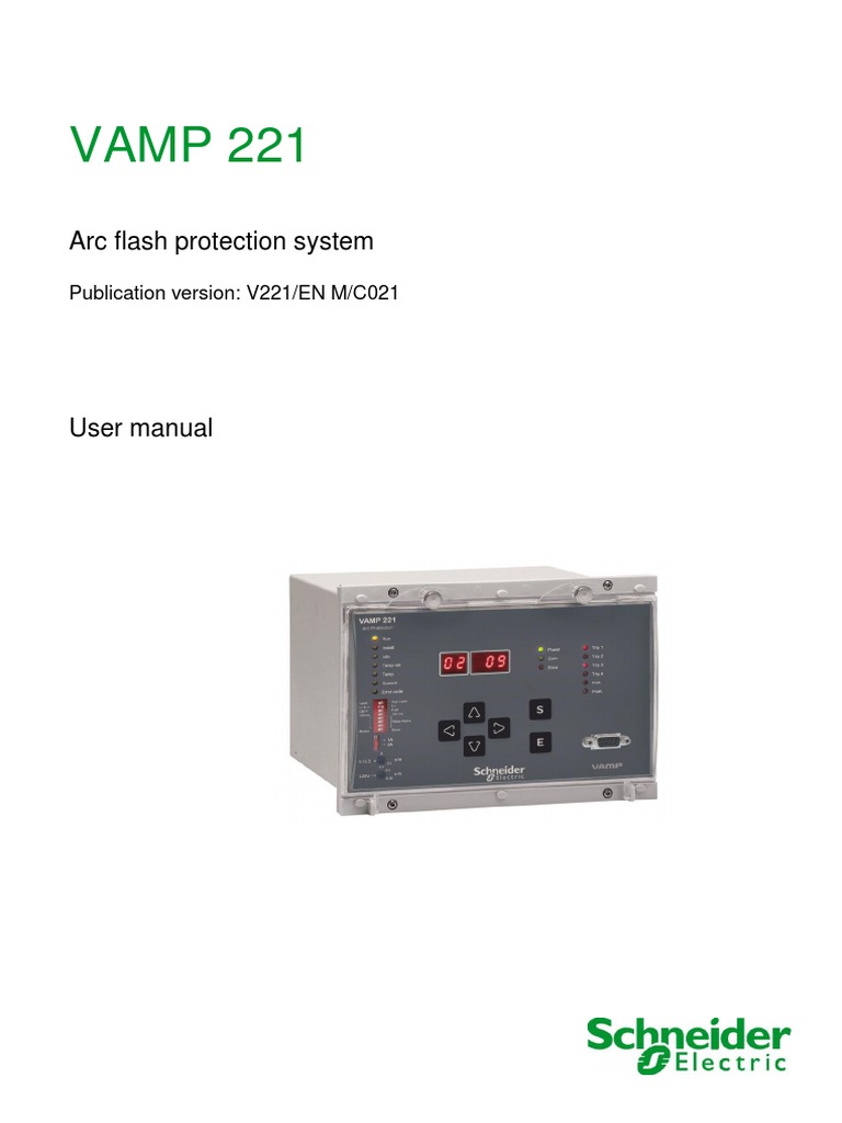 Vamp 221 V221 en M C021 PDF | PDF | Relay | Electrical Connector