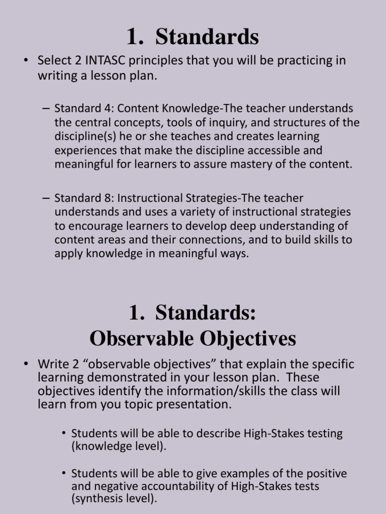 Lesson Plan | Download Free PDF | Lesson Plan | Test (Assessment)