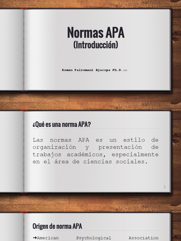 Normas APA: (Introducción) | Descargar gratis PDF | Estilo apa | Science