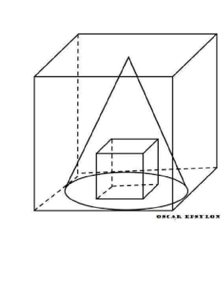 Cubo Cono Cubo (Muy Grande) | PDF