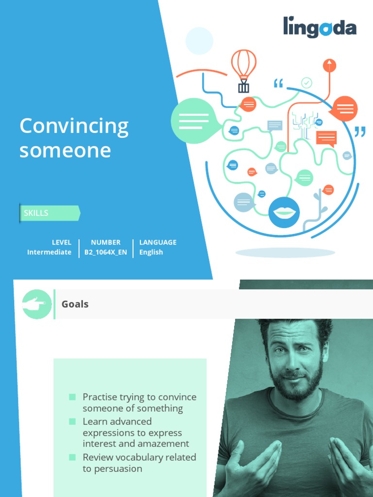 Convincing Someone: Skills | PDF | Persuasion