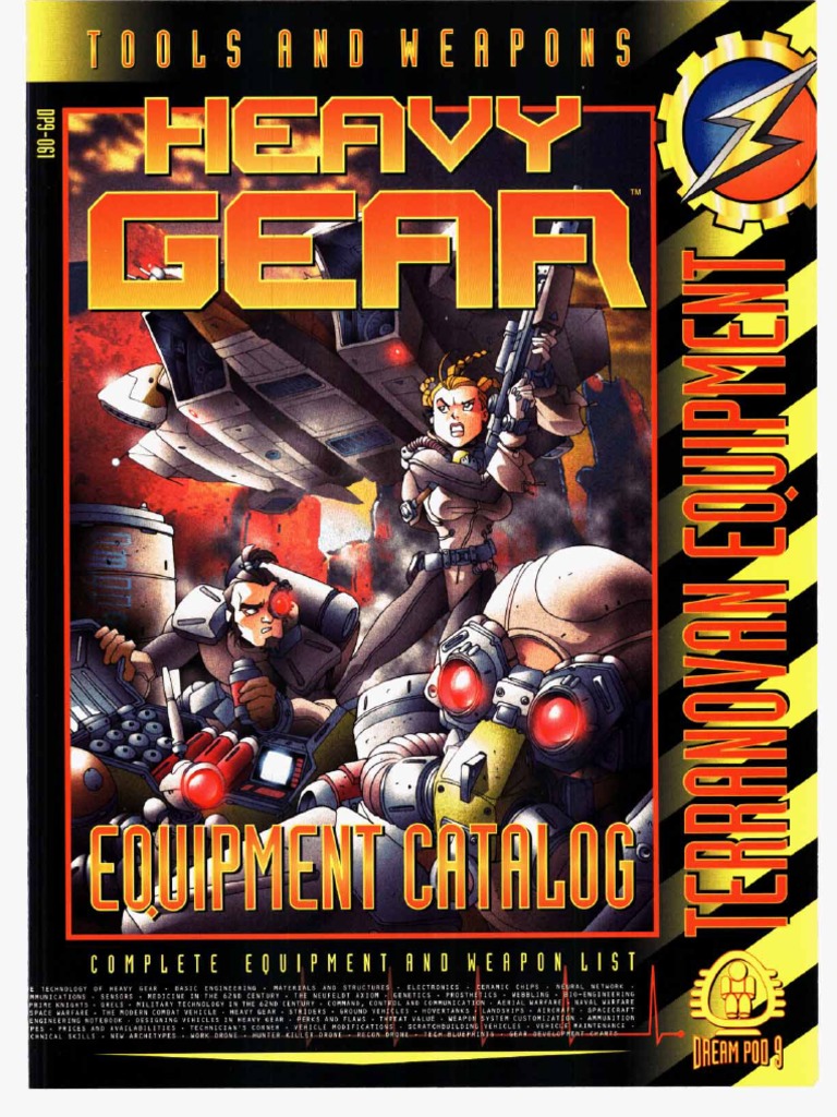 Heavy Gear Equipment Catalog Overview | PDF | Computer Network | Wireless
