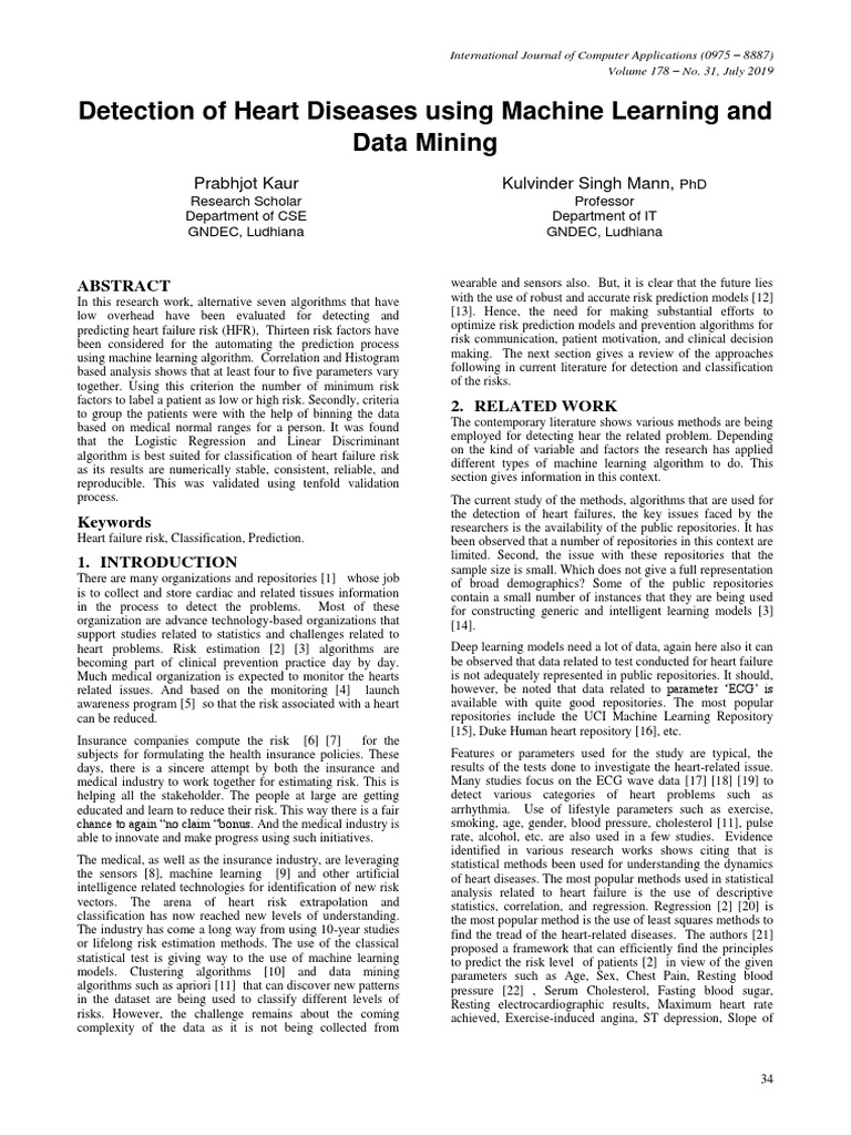 Heart Disease Detection By Using Machine Learning, 45% OFF