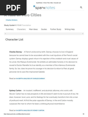 Lucie Manette Personality Quotes A Tale Of Two Cities | PDF | A Tale
