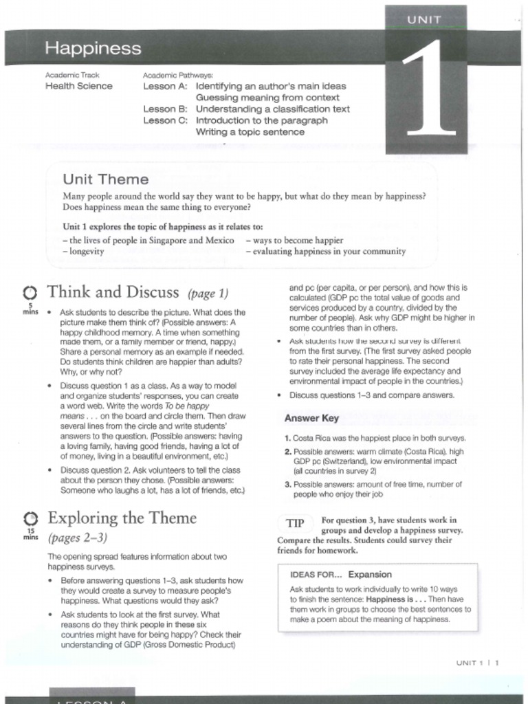 Pathways 2 Reading, Writing Teacher's Guide | PDF