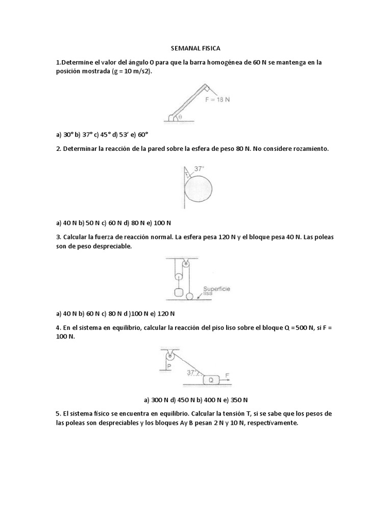 Estatica Basico | PDF | Métodos y materiales de enseñanza