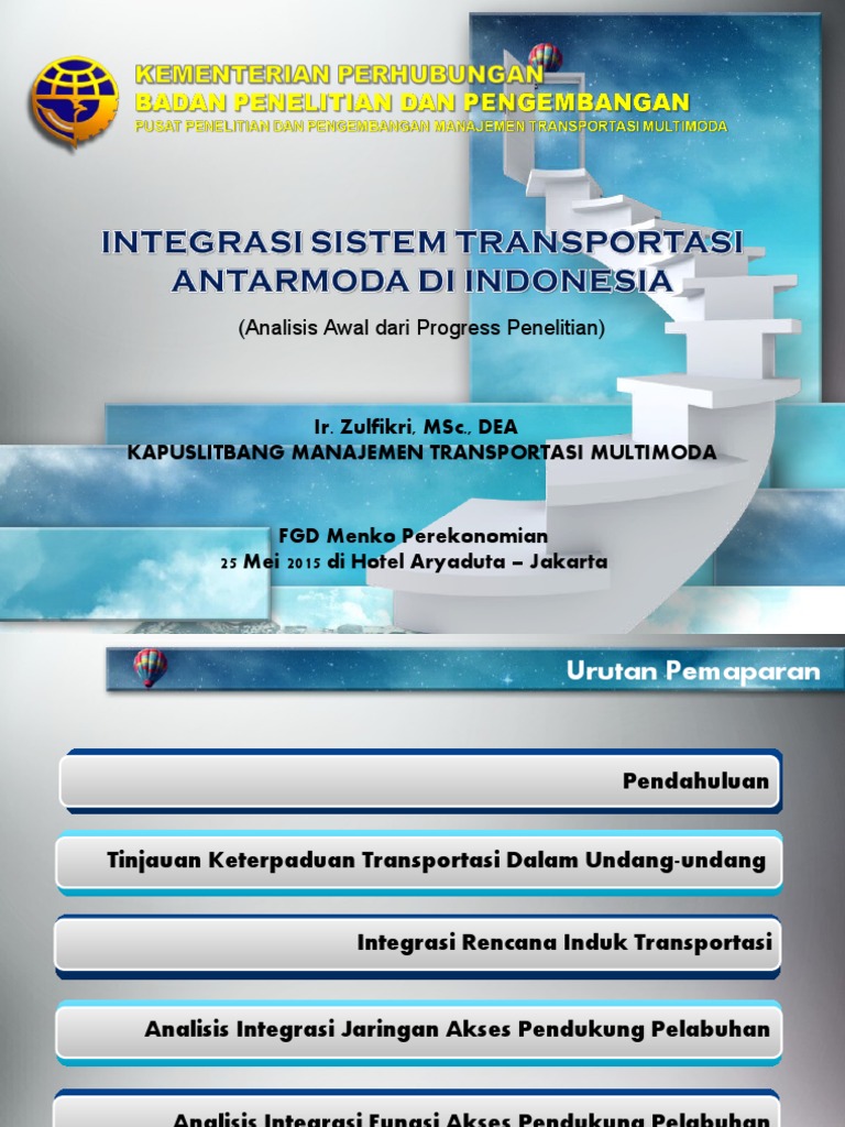 Integrasi Sistem Transportasi Antarmoda | PDF