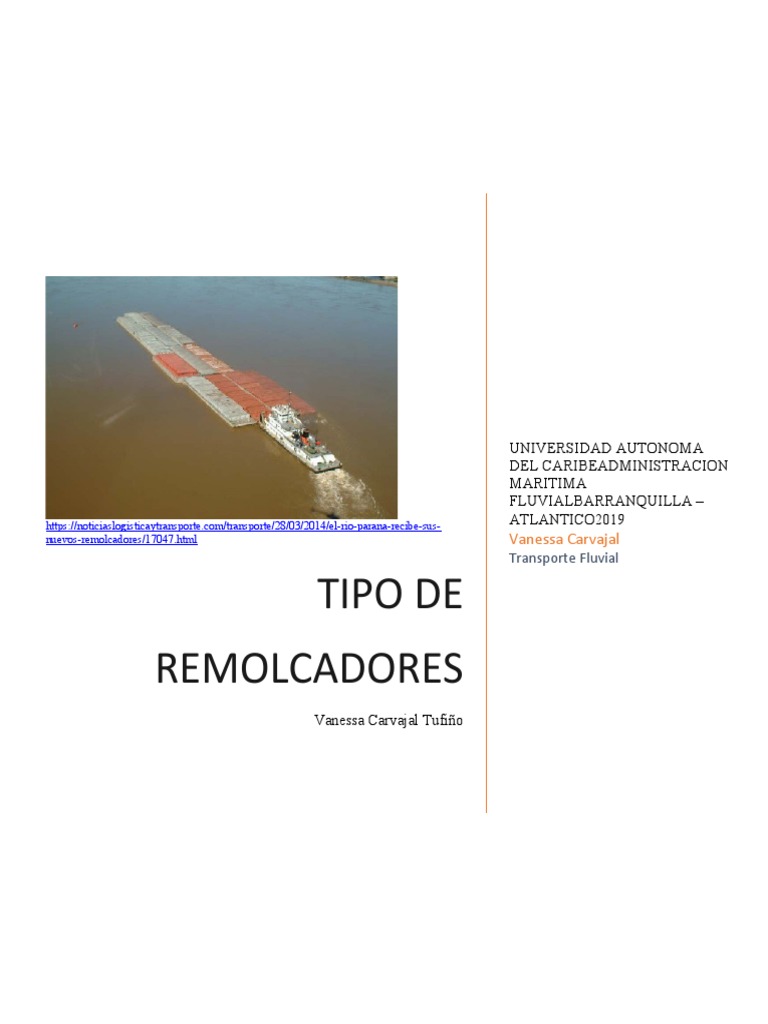 Taller 5 | PDF | Remolcador | Buques