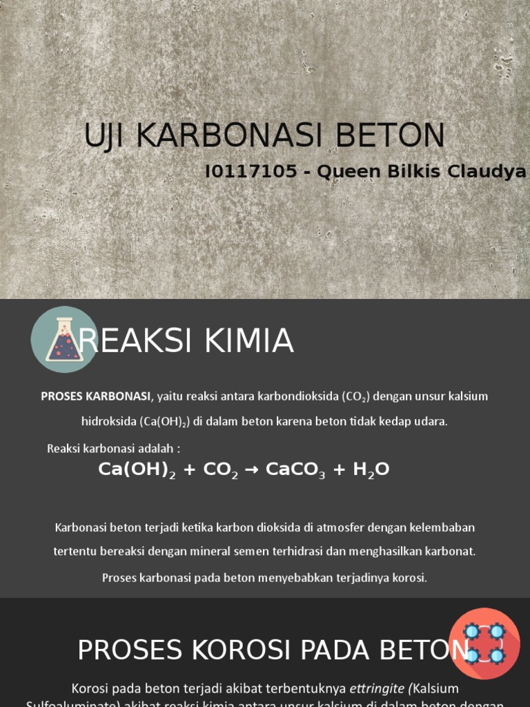 Uji Karbonasi Beton | PDF