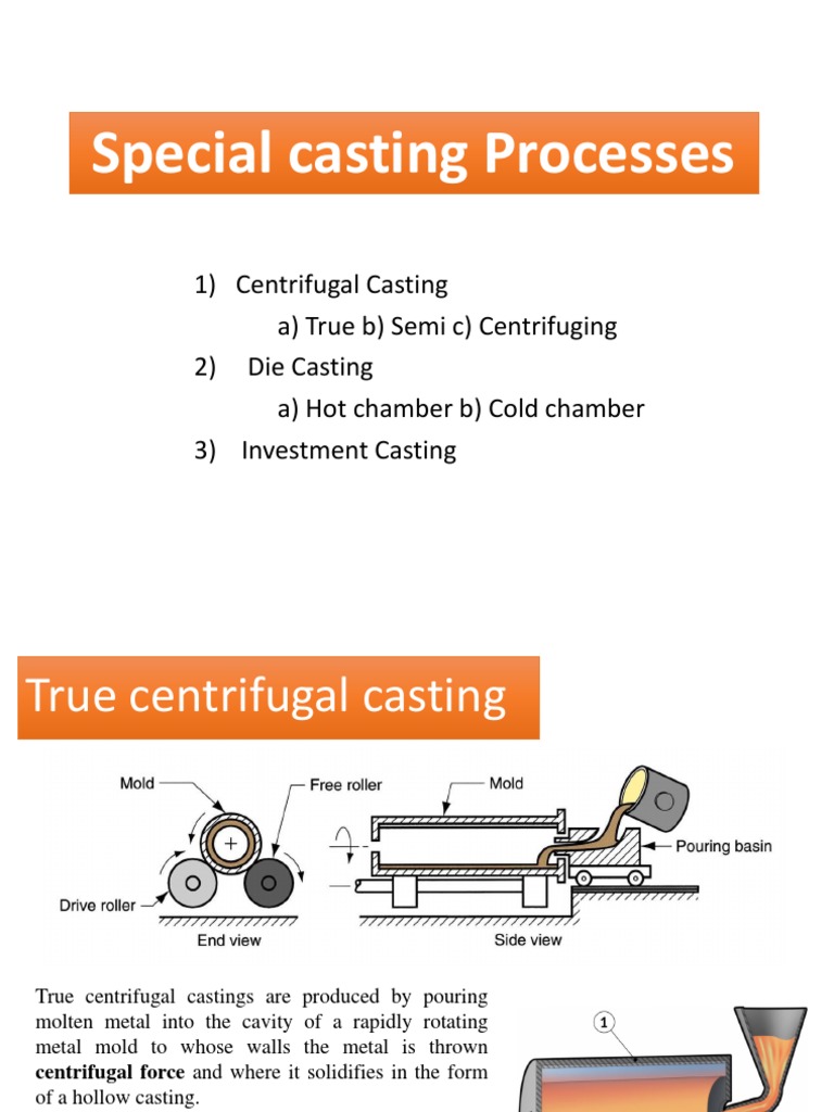 Special Casting Processes | PDF | Casting (Metalworking) | Crafts